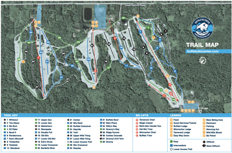 Trail Map | Buffalo Ski Center